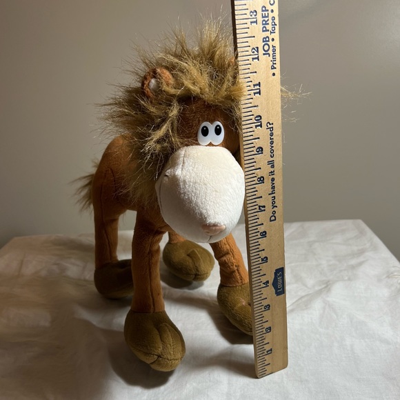 TLToys | Toys | Vintage Plush Bendable Leonard The Lion Poseable ...